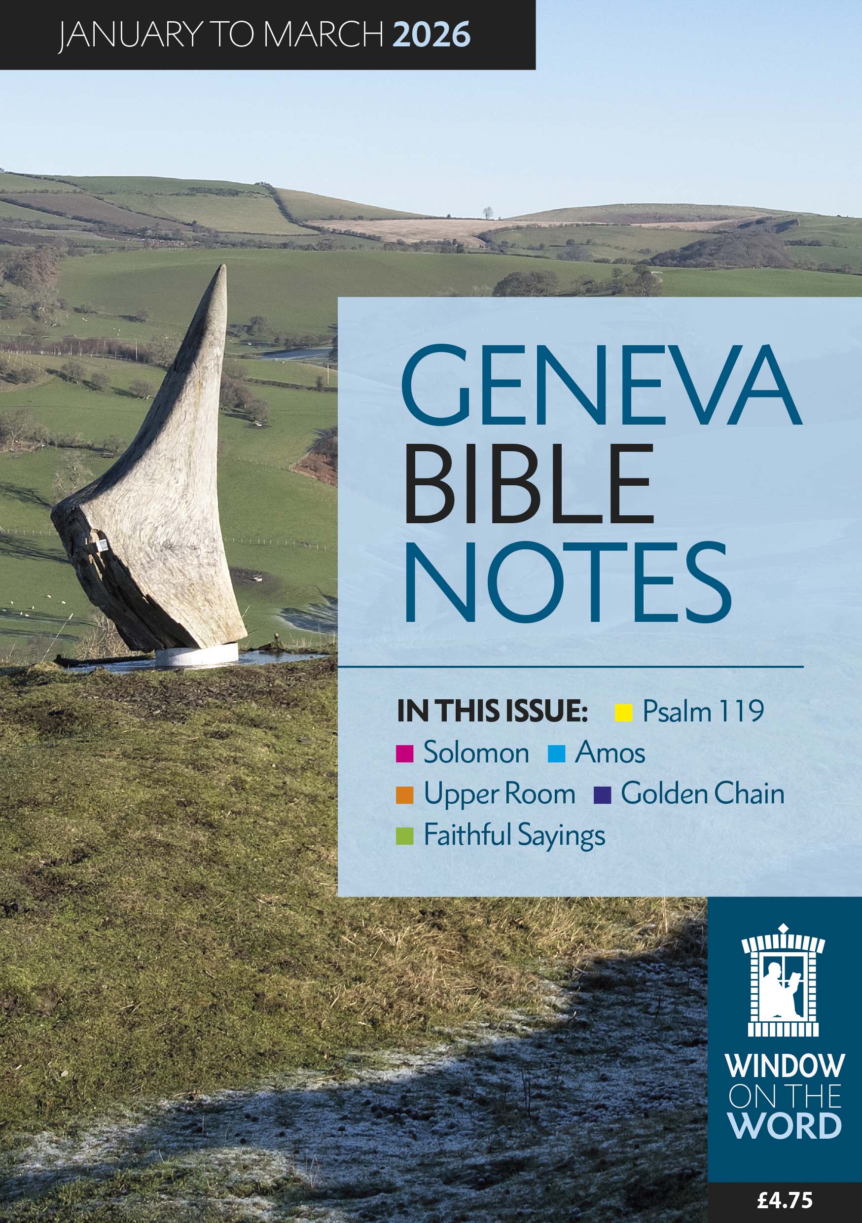 Geneva Bible Notes January to March 2026 – Grace Publications Trust